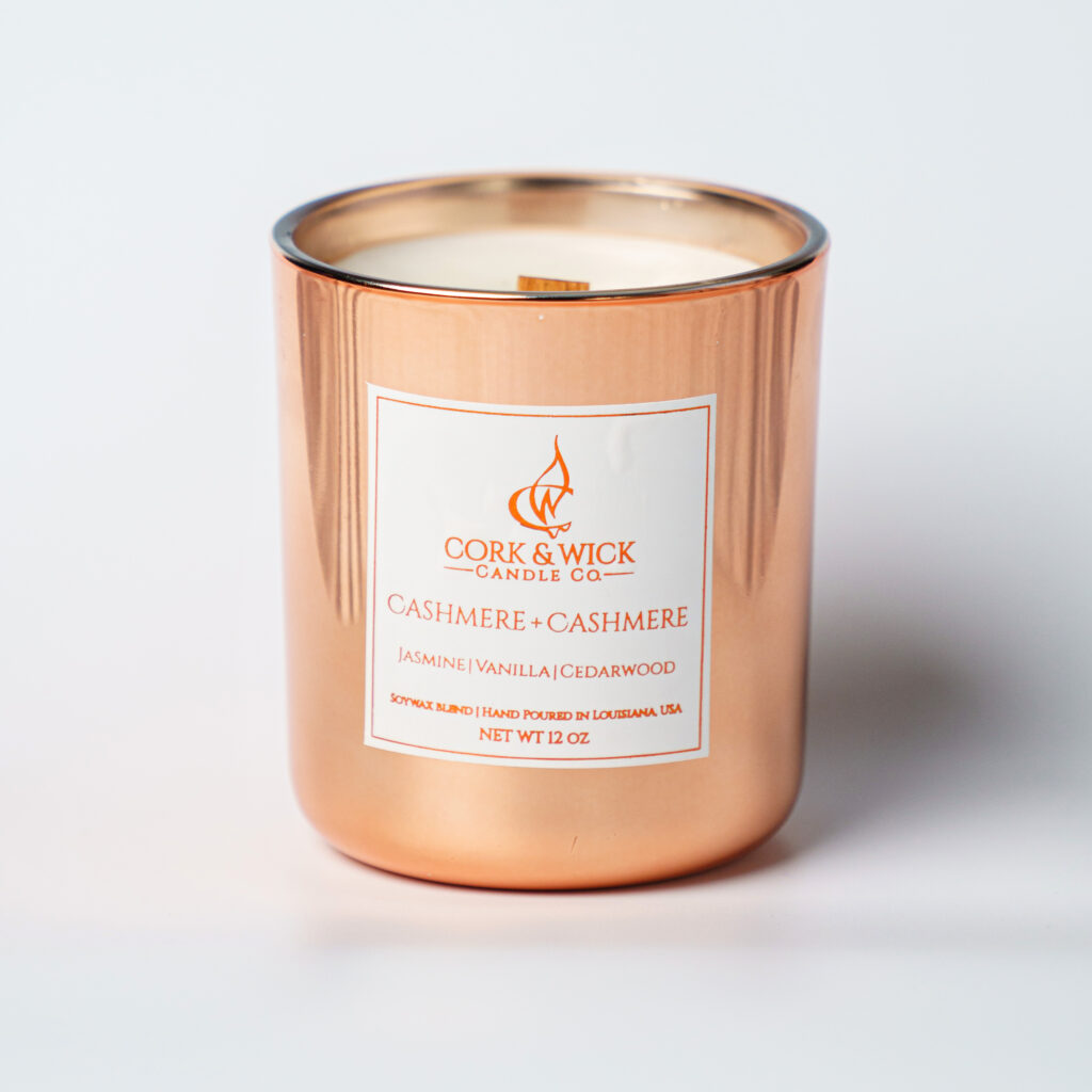 Cashmere + Cashmere Jar – Cork & Wick Candle Co.